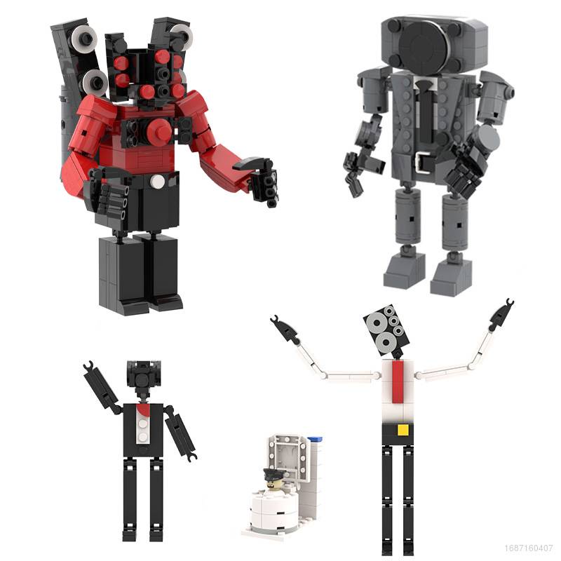 Mô Hình Đồ Chơi Lắp Ráp Toilet Skibidi Minifigure Speakerman Bosses ...
