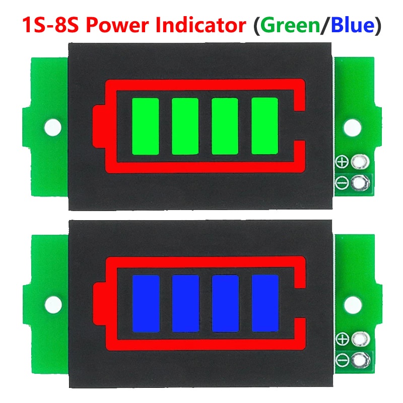 Mô Đun Kiểm Tra Dung Lượng Pin Lithium 3.7V 4.2V 1-8S 1S / 2S / 3S / 4S | Shopee Việt Nam