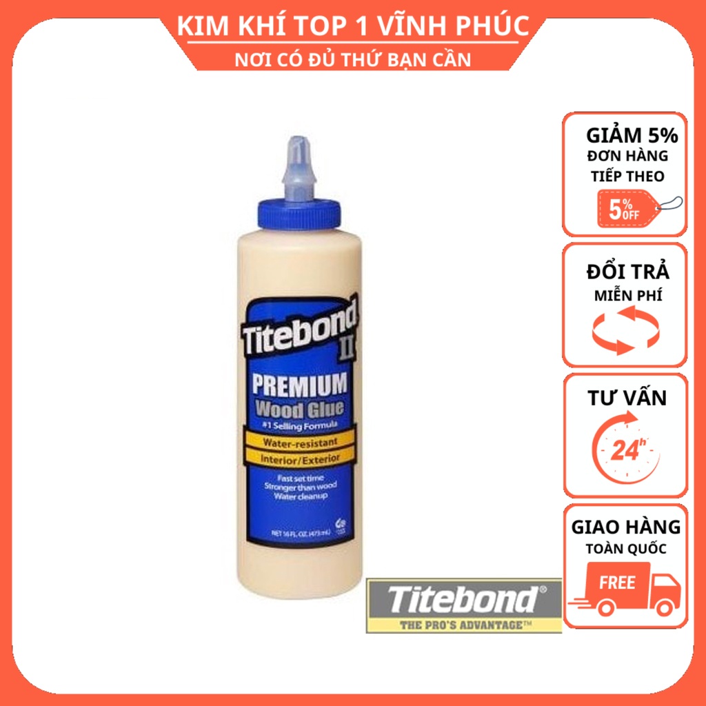 KEO DÁN GỖ TIBON/ TITEBOND CHÍNH HÃNG/ KEO SỮA- HÀNG CHÍNH HÃNG ...