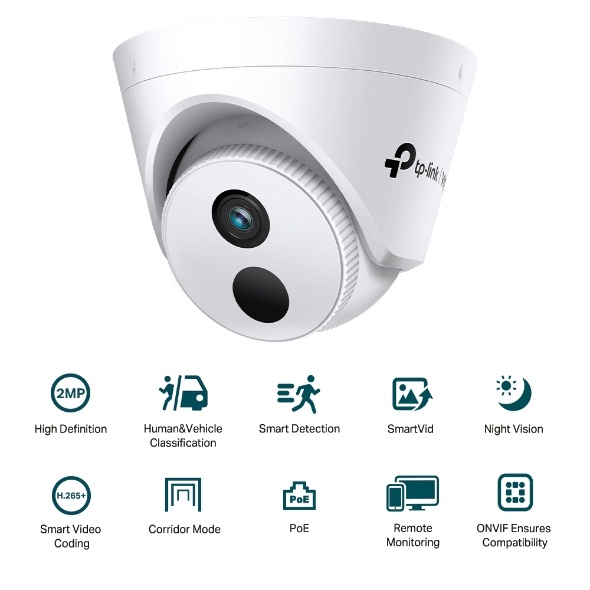 [Hỏa Tốc HCM] Camera IP TP-Link VIGI C420I 2MP Hỗ Trợ Hồng Ngoại, Phát ...