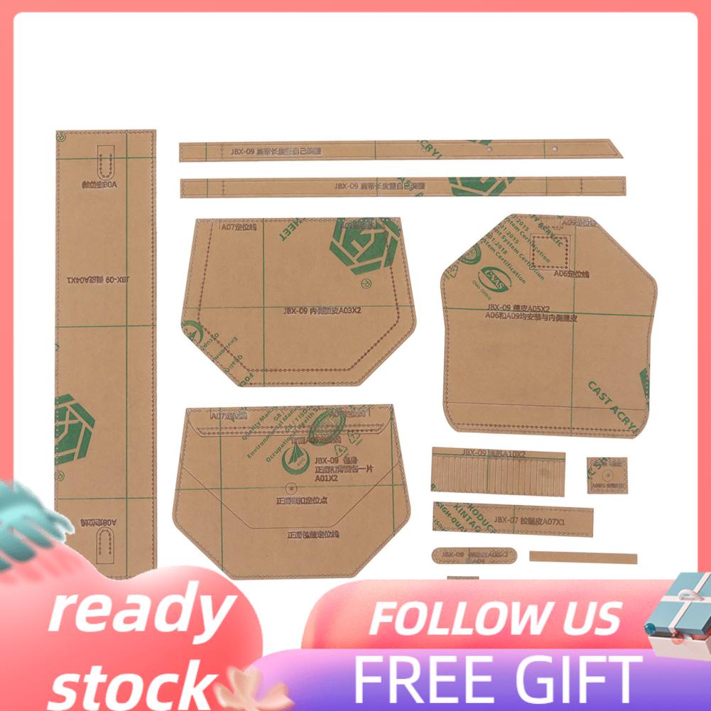 Hanhan1 Leather Bag Templates Easy To Use Shoulder Bag Acrylic Template ...