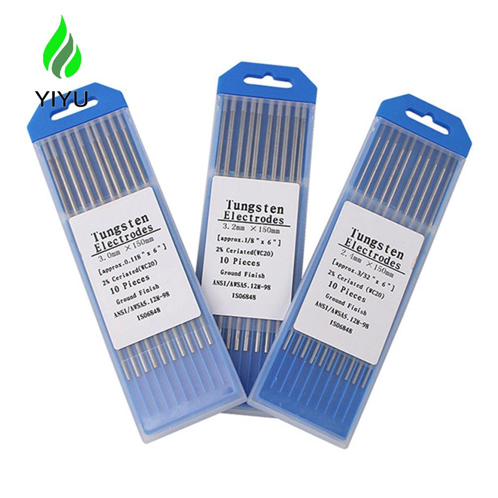 YIYU Hộp 10 que hàn điện cực vonfram TIG chất lượng cao | Shopee Việt Nam