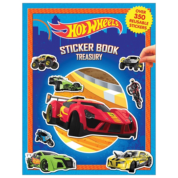 Mattel Hot Wheels Sticker Book Treasury | Shopee Việt Nam