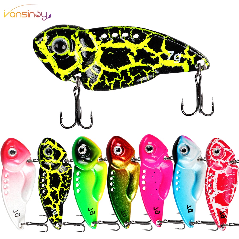 cá sắt câu lure Mồi Giả Câu Cá Bằng Kim Loại 7g / 10g / 12g / 14g VIB Lure | Shopee Việt Nam
