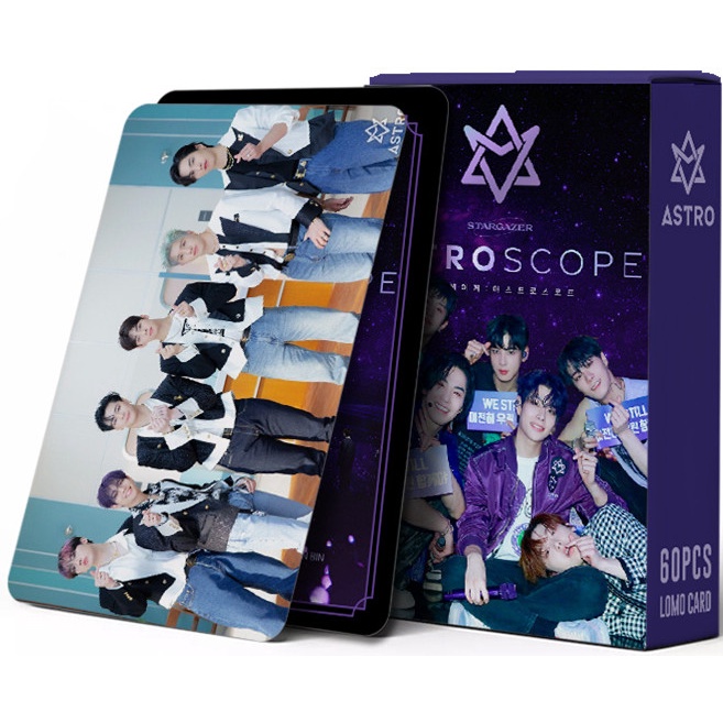 Hộp 60 Ảnh Lomo Card Nhóm Nhạc ASTRO 2022 ASTROAD STARGAZER | Shopee ...