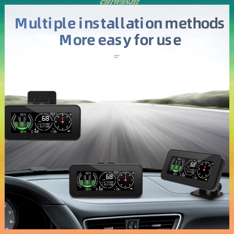 Màn hình hiển thị đồng hồ đo la bàn ô tô Mini HUD hiển thị | Shopee ...