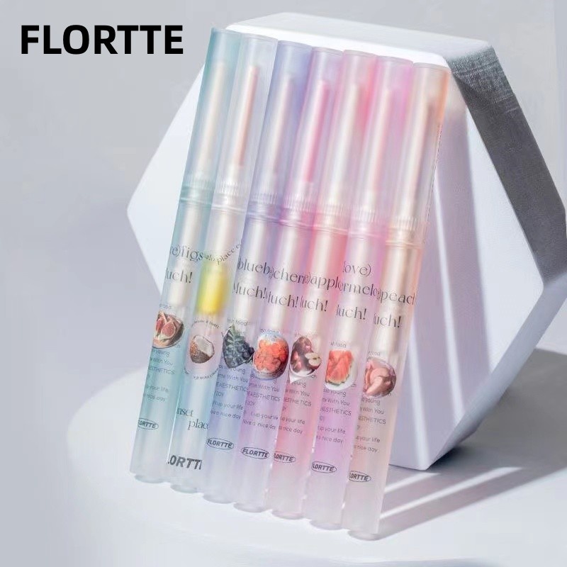 FLORTTE Bút Kẻ Mắt Kiêm Phấn Mắt Hai Công Dụng Màu Lì Và Màu Ánh Ngọc Chống Rơi Hiệu Music ...