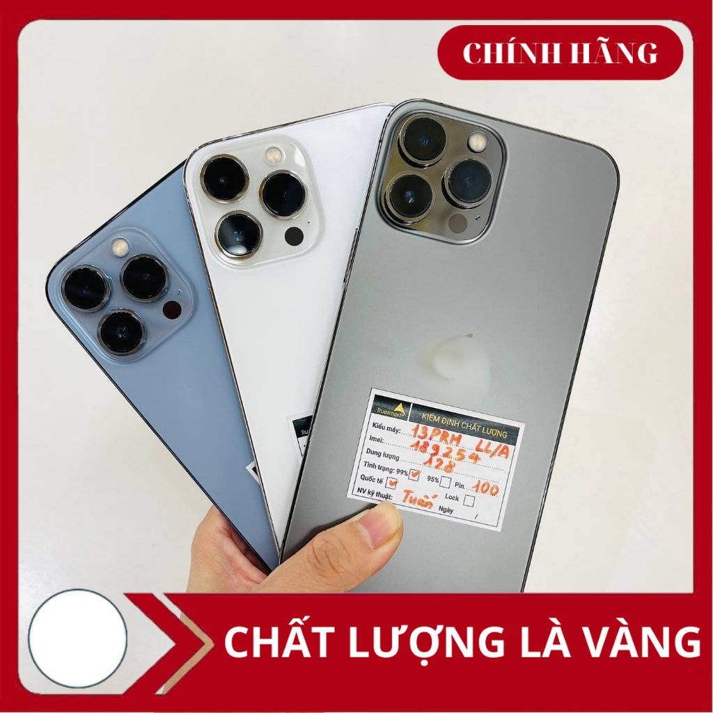 [sale] Điện thoại 13 prm Rom 128gb & 256gb - Bản Quốc Tế Mỹ Full Phụ ...