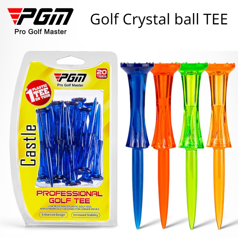 PGM 20 cái một hộp bán buôn nhựa chơi gôn tees bền golf tees QT024 | Shopee Việt Nam