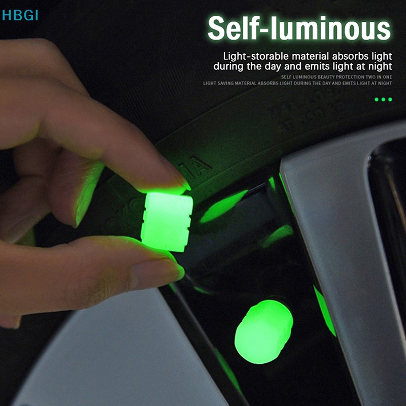 Hbgi> 4 cái phổ Luminous van Mũ lốp van mũ cho xe xe máy xe đạp Hot ...
