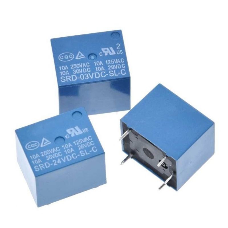 RELAY, ROLE 5v,12v,24v 4 chân ,5 chân SongLe - 5v -10a 12v-10a | Shopee ...