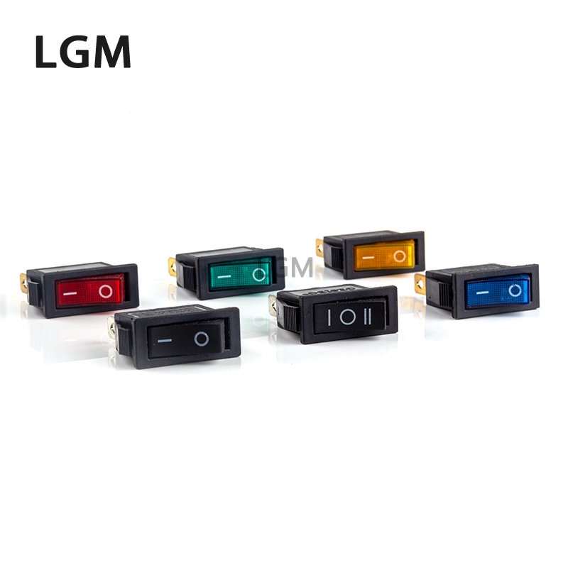 5 Chiếc KCD3 Rocker Switch Nút Nguồn 31 * 13.5mm 2Pin 3Pin TRÊN-OFF-ON ...