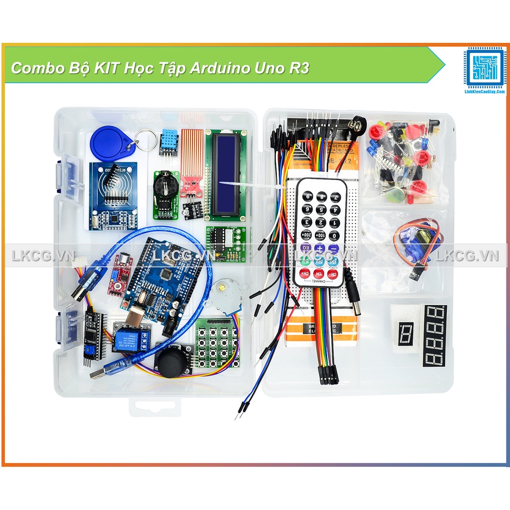 [Rẻ vô địch] Combo Bộ KIT Học Tập Arduino Uno R3 | Shopee Việt Nam
