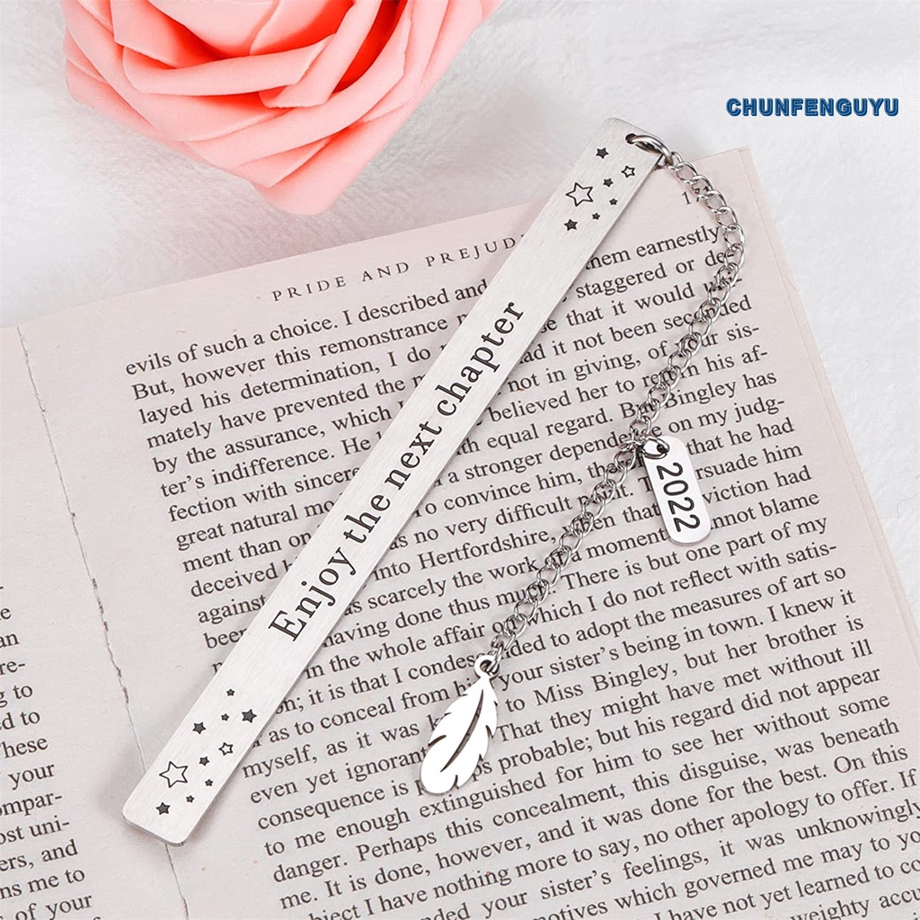 Bookmark Bằng Kim Loại Đa Năng Hình Chiếc Lá Kèm Dây Xích Enjoy The ...