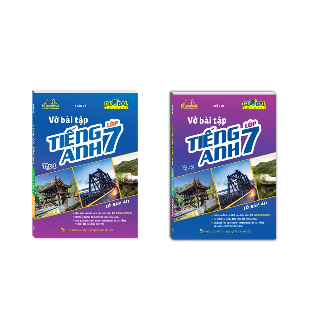 Sách - Combo 2c - GLOBAL SUCCESS - Vở bài tập tiếng anh lớp 7 (có đáp ...