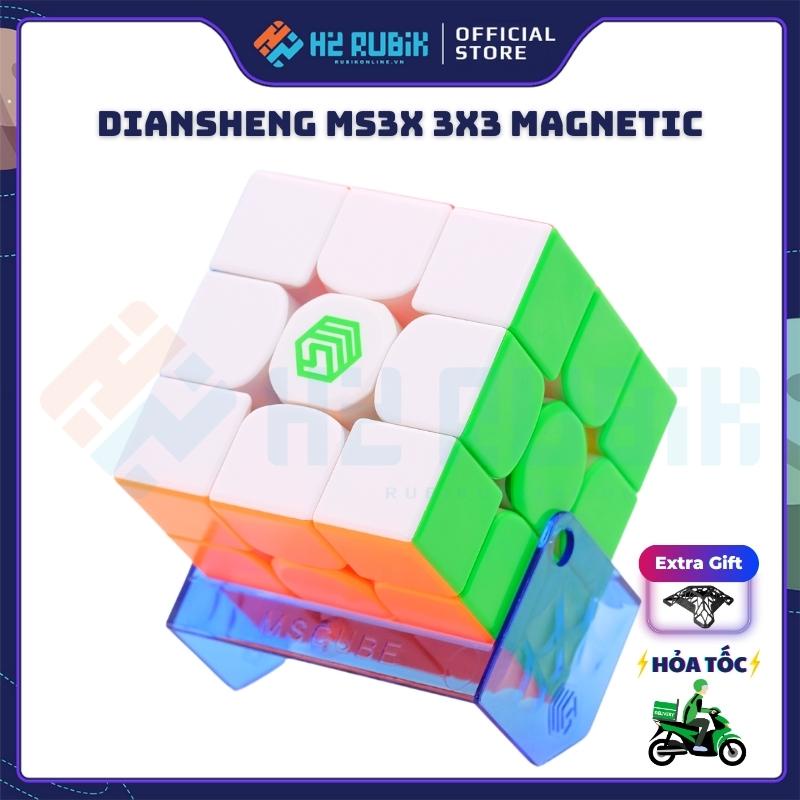 DianSheng MsCube MS3X Rubik 3x3 có nam châm sẵn Cao Cấp chuyên thi đấu ...