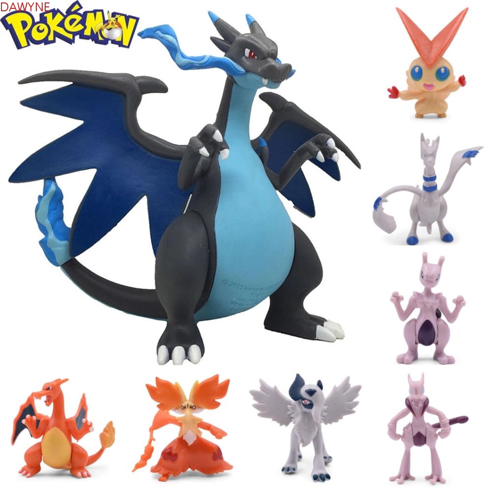 Mô hình nhân vật anime Pokemon Charizard Ivysaur Charmeleon Aggron ...