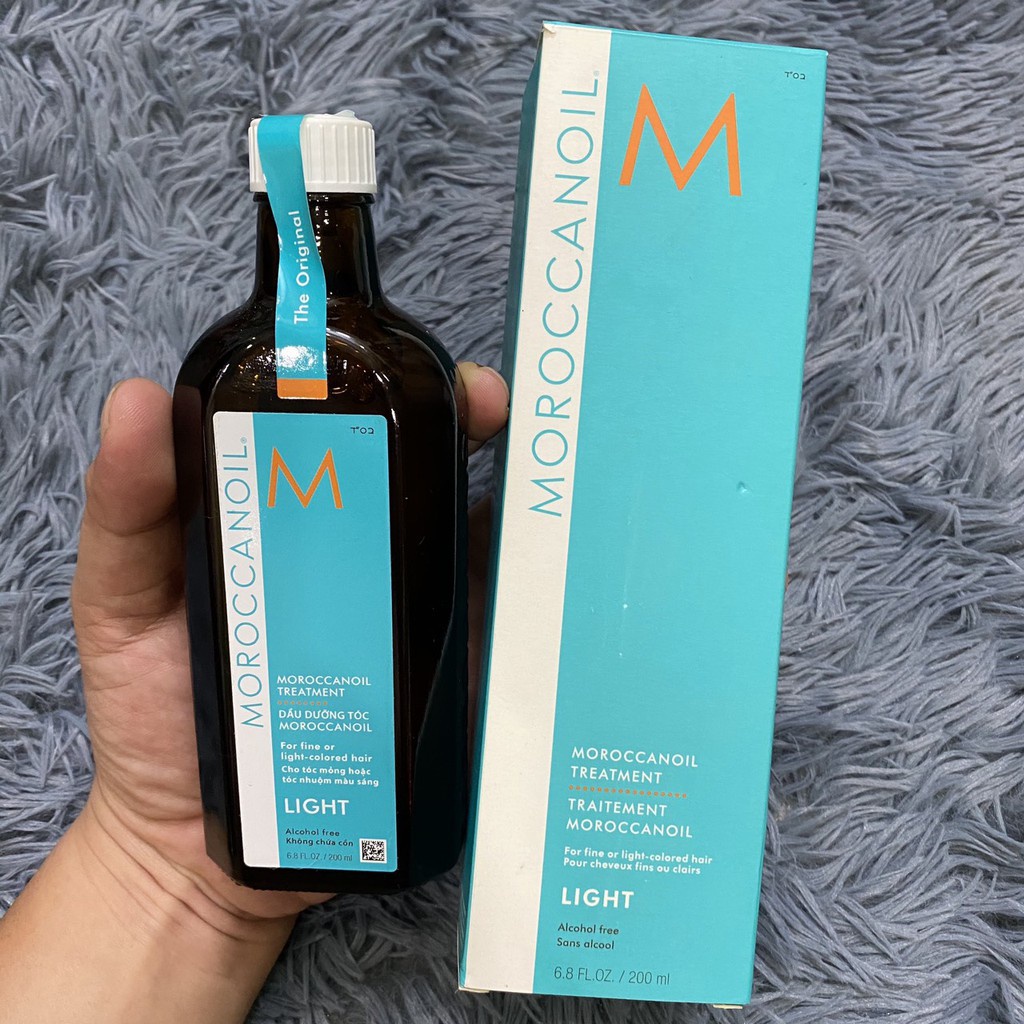 Tinh Dầu Dưỡng Tóc Sáng Màu Cho Tóc Mỏng Moroccanoil Treatment Light