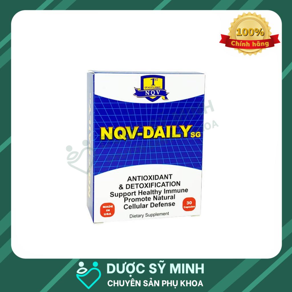 Thực phẩm chức năng NQV Daily SG - Tăng cường miễn dịch, cải thiện sinh ...
