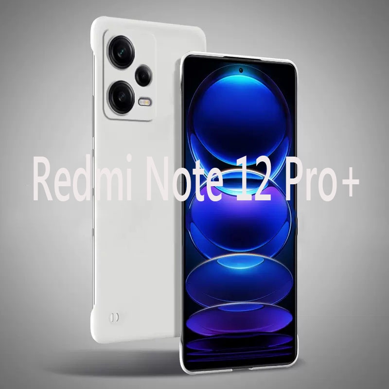 Ốp Điện Thoại PC Cứng Không Viền Chống Sốc Cho Xiaomi Redmi Note 12 Pro Plus + 12Pro + Note12 ...