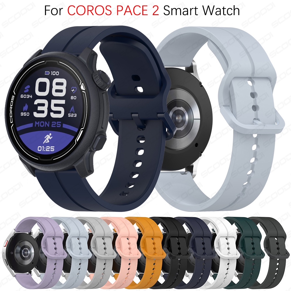 Dây đeo silicon mềm cho COROS PACE Pro / COROS PACE 2 / COROS PACE 3 ...