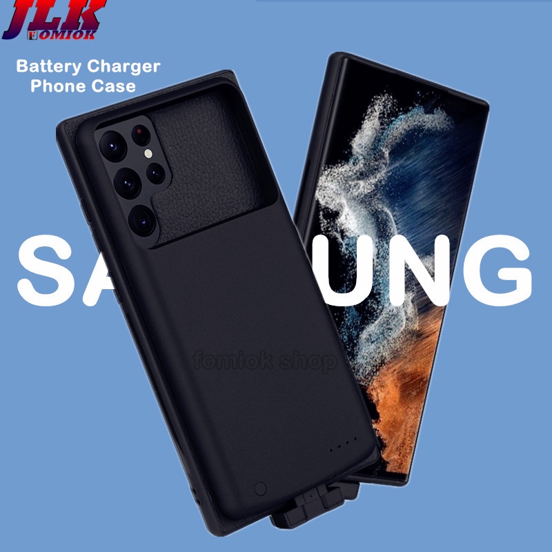 [JLK] Galaxy S24 Ultra 5000mAh Battery Charger Case for Samsung S23 S22 ...
