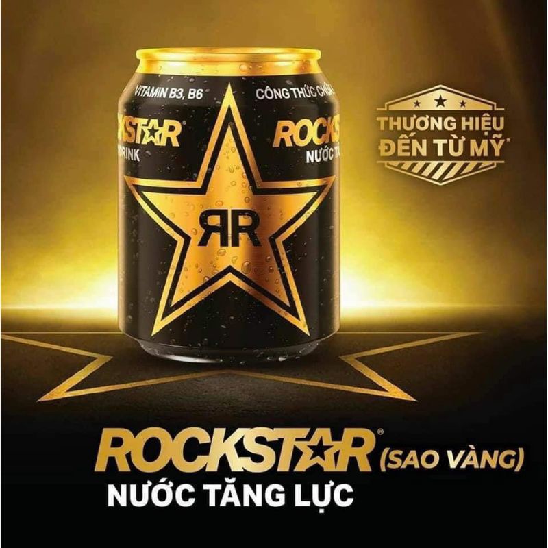 Nước tăng lực Rockstar (lốc 6 lon/250ml) | Shopee Việt Nam