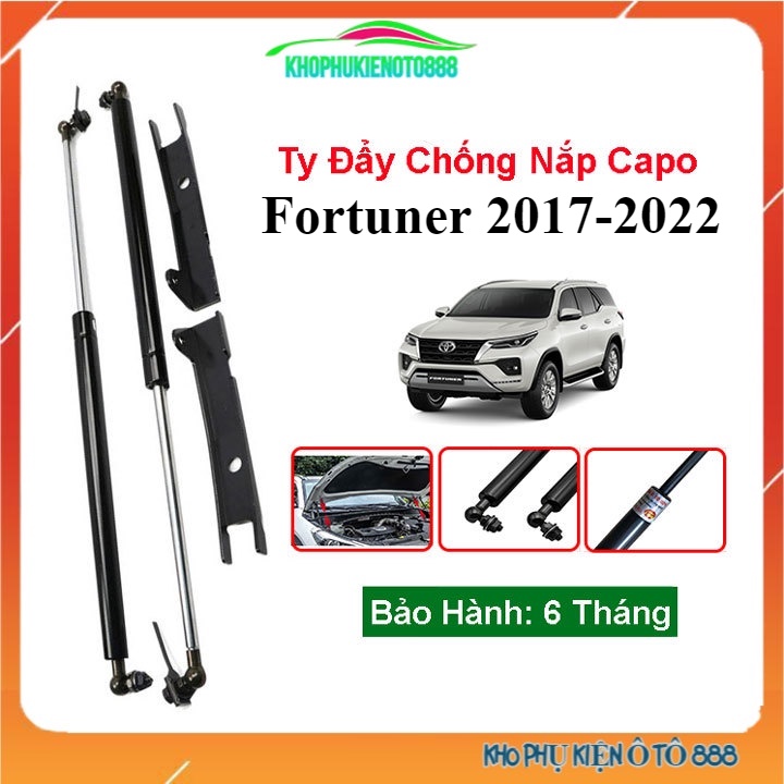 Ty capo Fortuner 2017-2018-2019-2020-2021-2022 hỗ trợ mở nắp ca pô tự ...