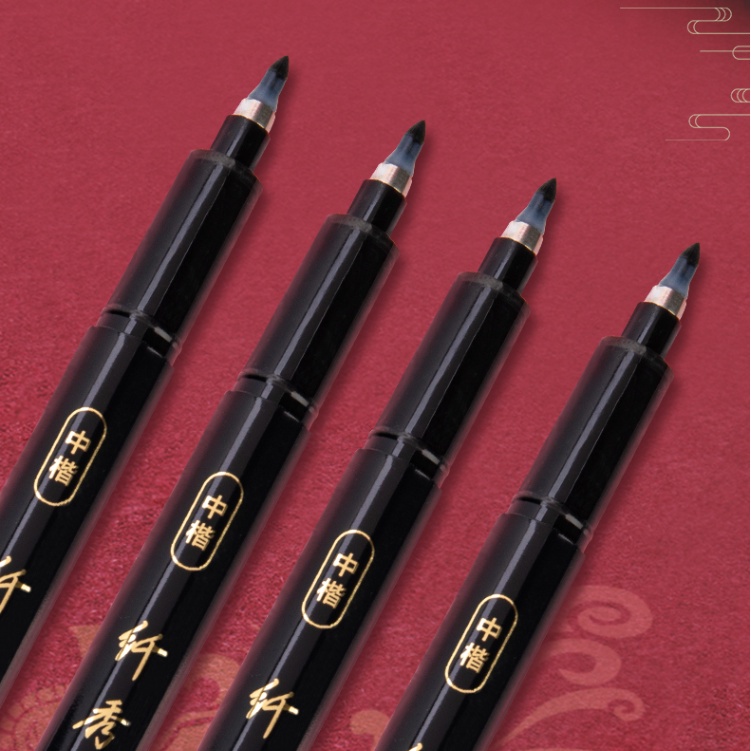 Bút viết thư pháp chữ Hán Calligraphy Deli - brush pen nhiều kích cỡ ...