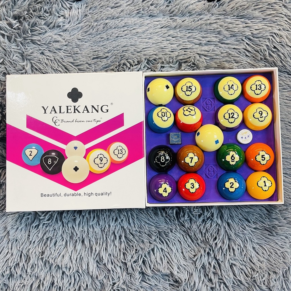 Bóng Bida Bi-a YALEKANG Bộ 17 bóng cao cấp chính hãng | Shopee Việt Nam