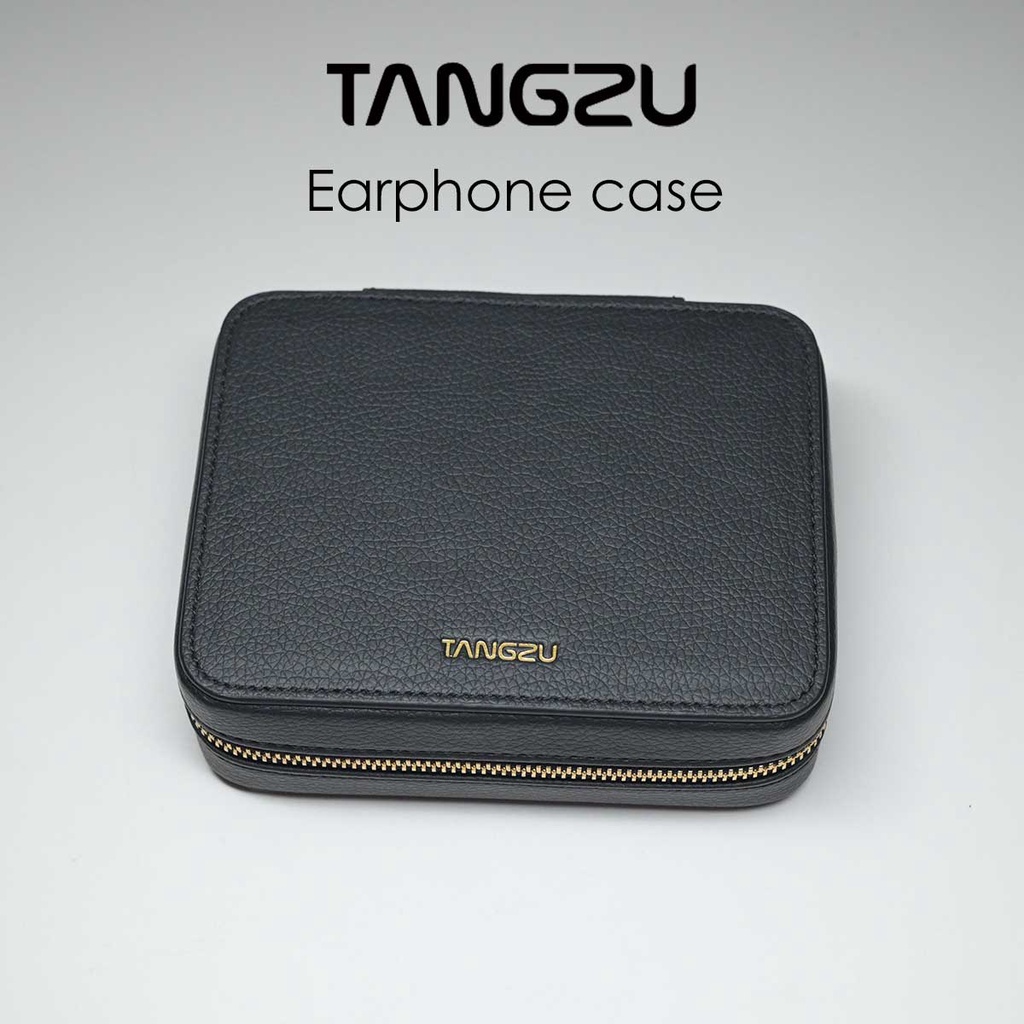 TangZu PU Zipper Digital Earphone Earbud HiFi Cable Products Storage ...