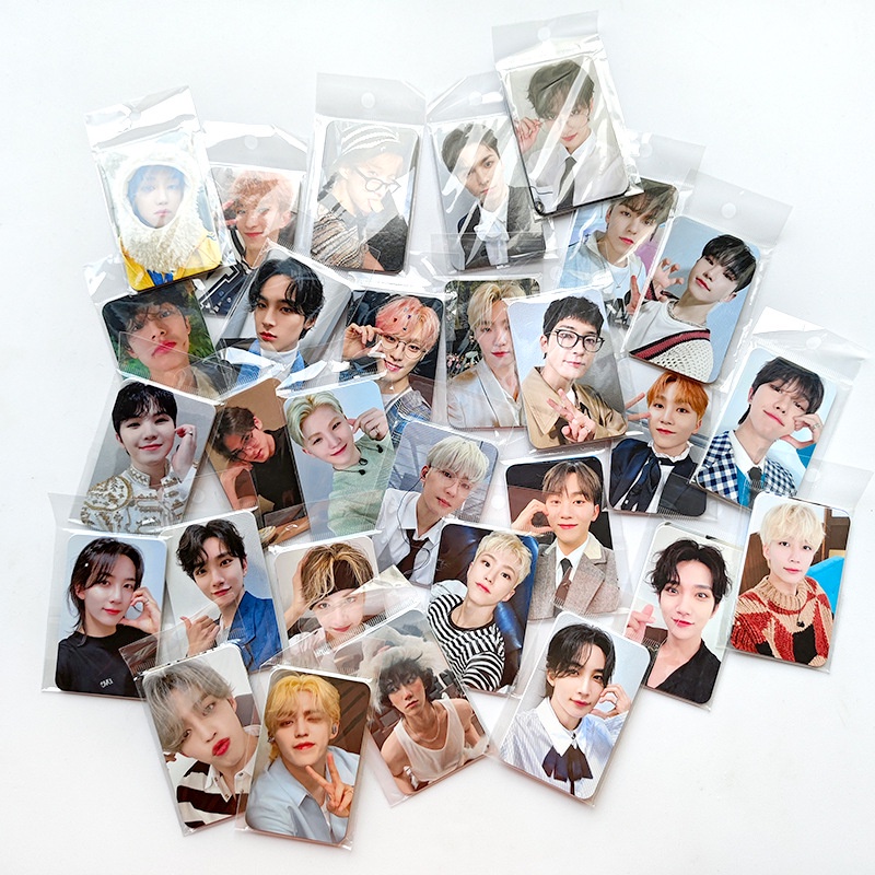 6 cái / bộ seventeen photocards lomo cards s.coups jeonghan joshua jun hoshi wonwoo woozi dk ...