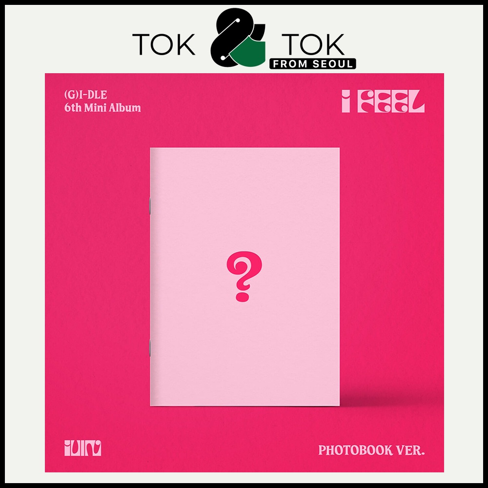 (G)I-DLE - 6TH MINI ALBUM [I FEEL] PHOTOBOOK Ver. | Shopee Việt Nam