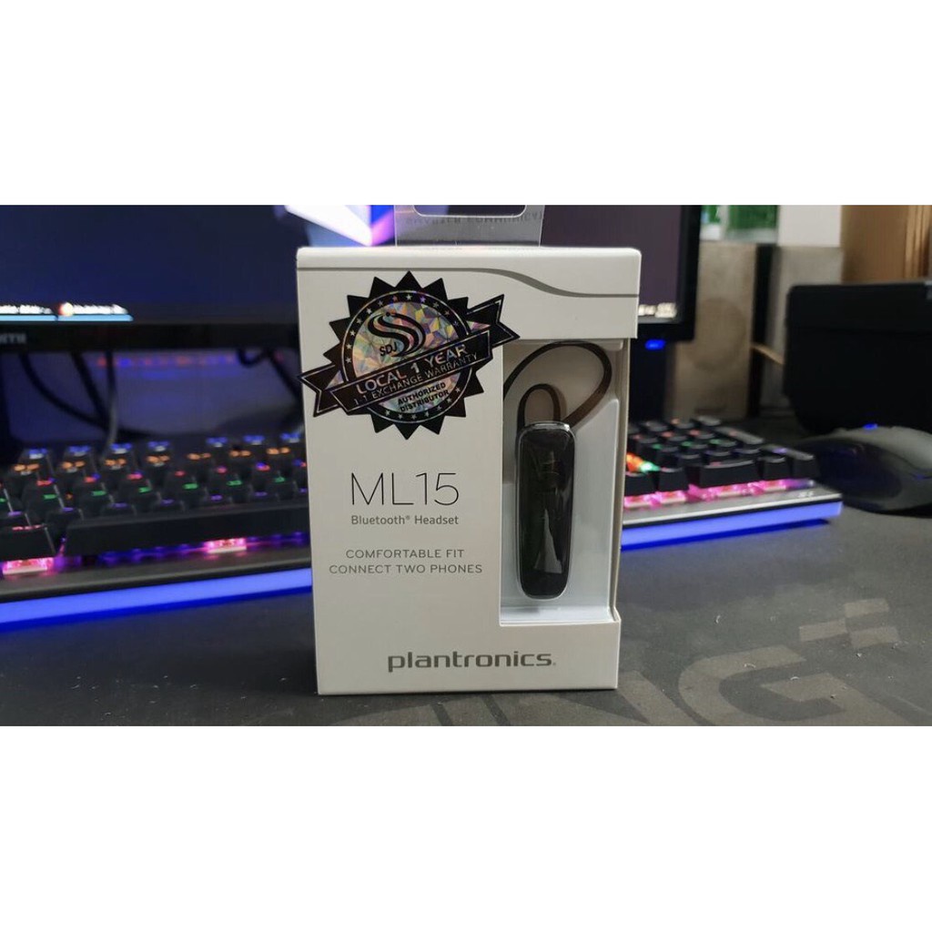 Tai Nghe Bluetooth Đàm Thoại Plantronics ML15 - Hàng Chính Hãng | Shopee Việt Nam