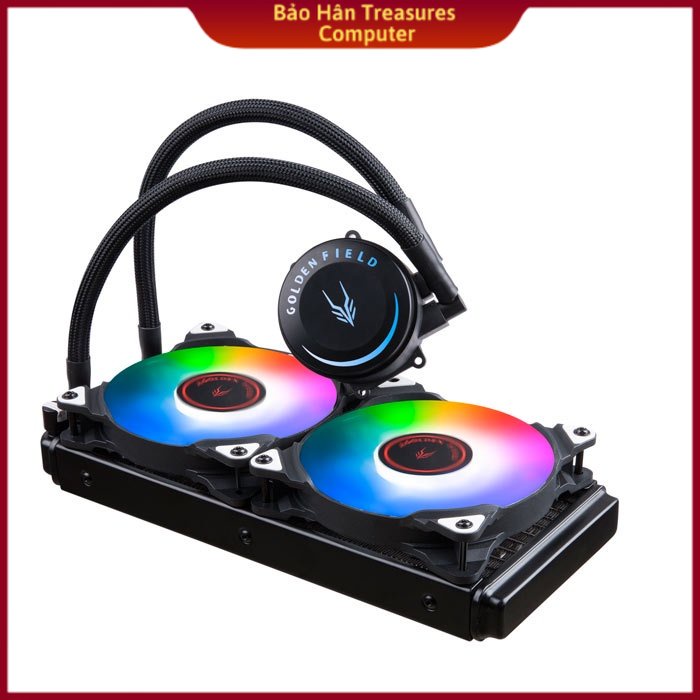 Bộ tản nhiệt n­ước All In One Golden Field Silver Fox 240G RGB - Hàng ...