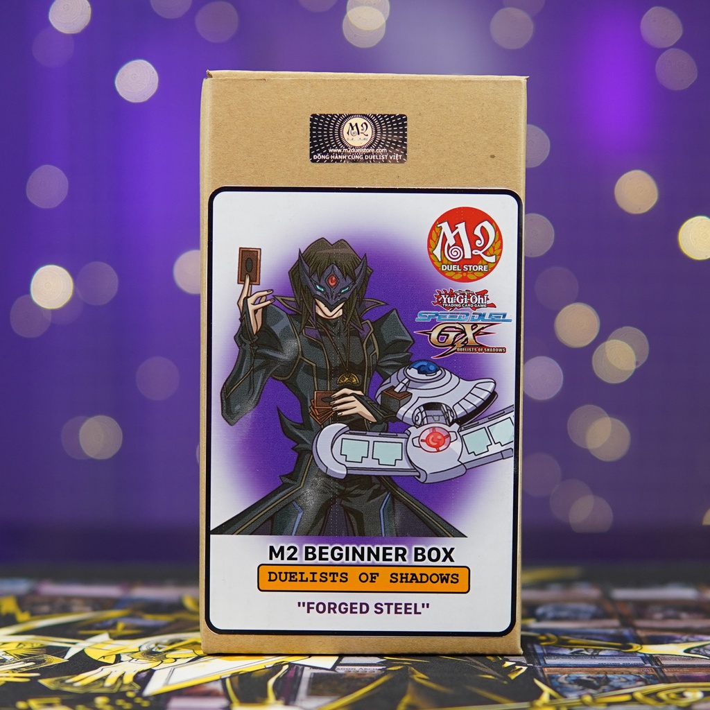 Hộp thẻ bài Yugioh M2 Beginner Box Shadow Rider Nightshroud - Forged Steel - Speed Duel GX SGX3 ...