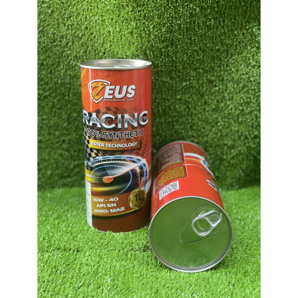 Dầu Nhớt Zeus Racing 10w40 Ester MA2 Full Tổng Hợp Sử Dụng 2000 ...
