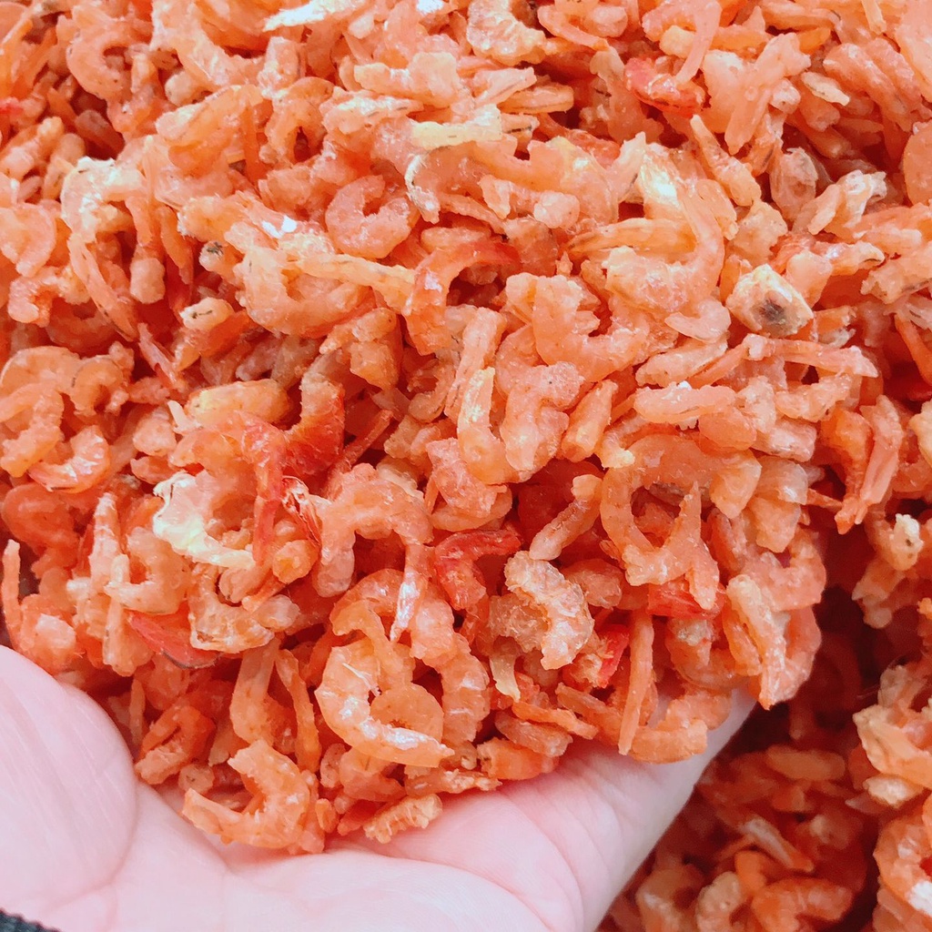 Tôm khô Cà Mau , khối lượng 400g loại trung, chuyên nấu canh, nấu nước ...
