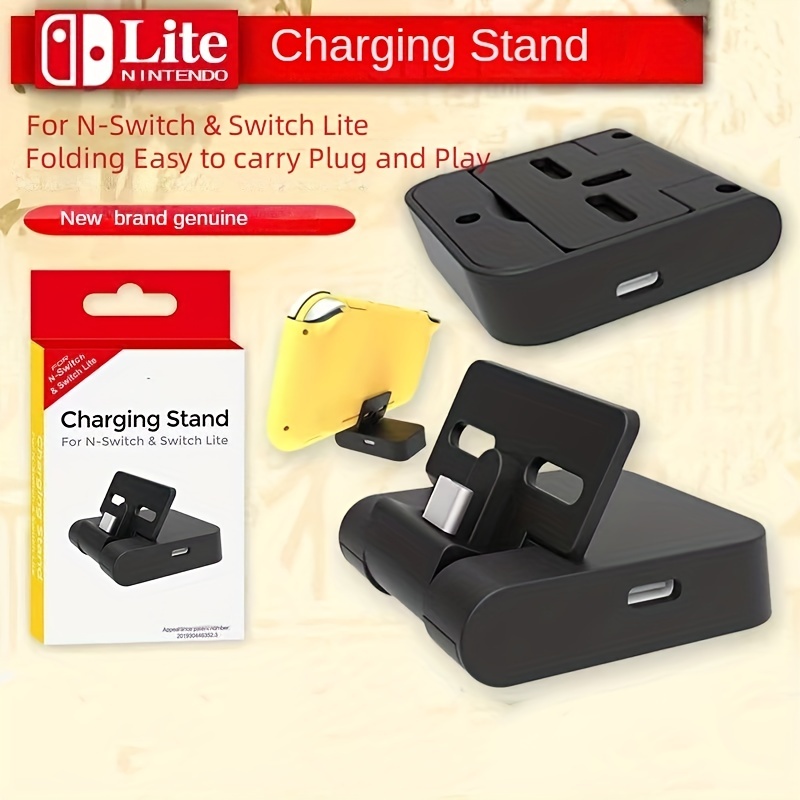 Đế sạc gấp cho nintendo switch & switch oled / lite, đế sạc loại c cho bảng điều khiển trò chơi ...