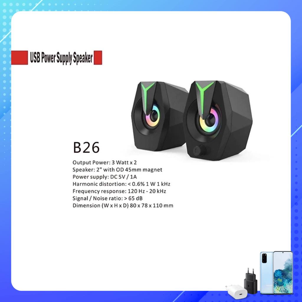 Loa Vi Tính Mini Microlab B26 2.0 - Hàng Chính Hãng | Shopee Việt Nam