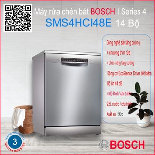 [CHÍNH HÃNG] cam kết chính hãng Máy Rửa Chén Bát BOSCH SMS4HCI48E ...