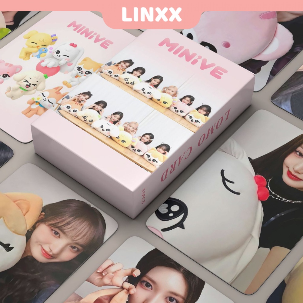 Linxx 55 chiếc ive minive pop up album lomo card kpop photocards series ...