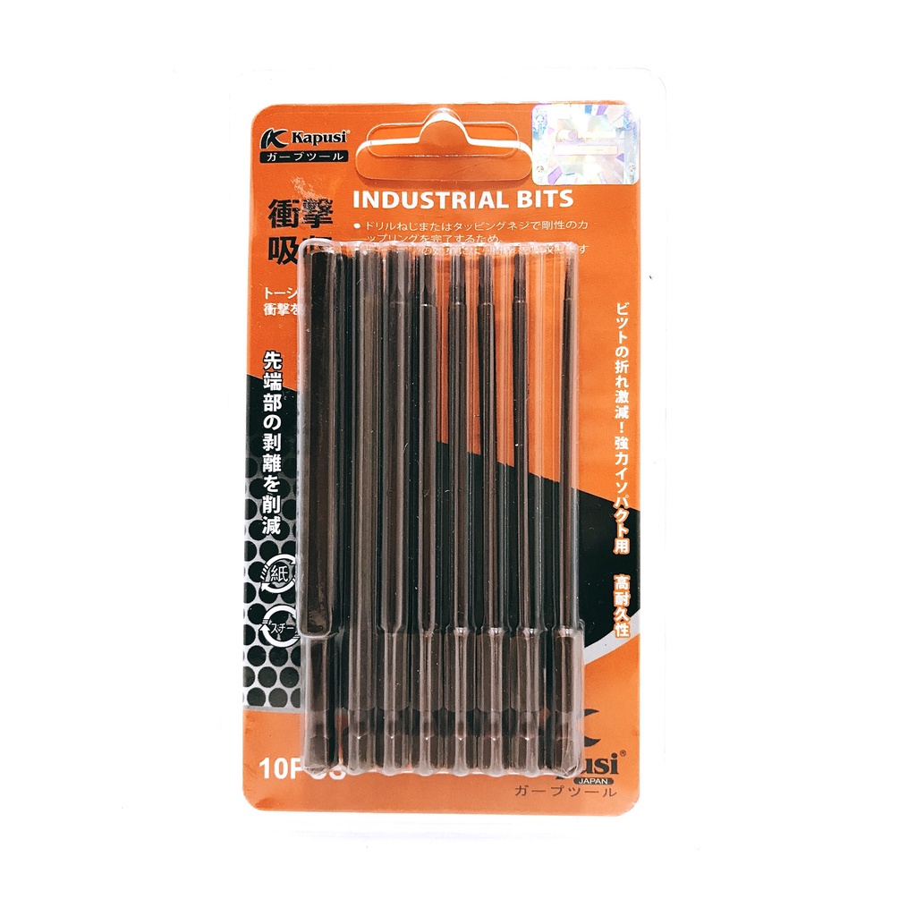 BỘ ĐẦU VÍT LỤC GIÁC 8 PCS DÀI 100MM GẮN MÁY BẮN VÍT KAPUSI K-7185 ...