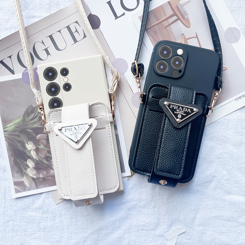 PRADA Double Card Position Samsung A42 A50 A52 S A53 A54 A51 A70 A71 ...