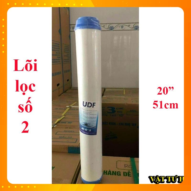 Lõi lọc nước dài 20 inch số 2 OCB UDF, lọc đầu nguồn (51cm) 20in thay máy lọc công nghiệp Xịn ...
