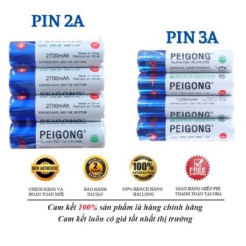 Pin Peigong cao cấp chuyên dùng Cho Khoá thông minh | Shopee Việt Nam