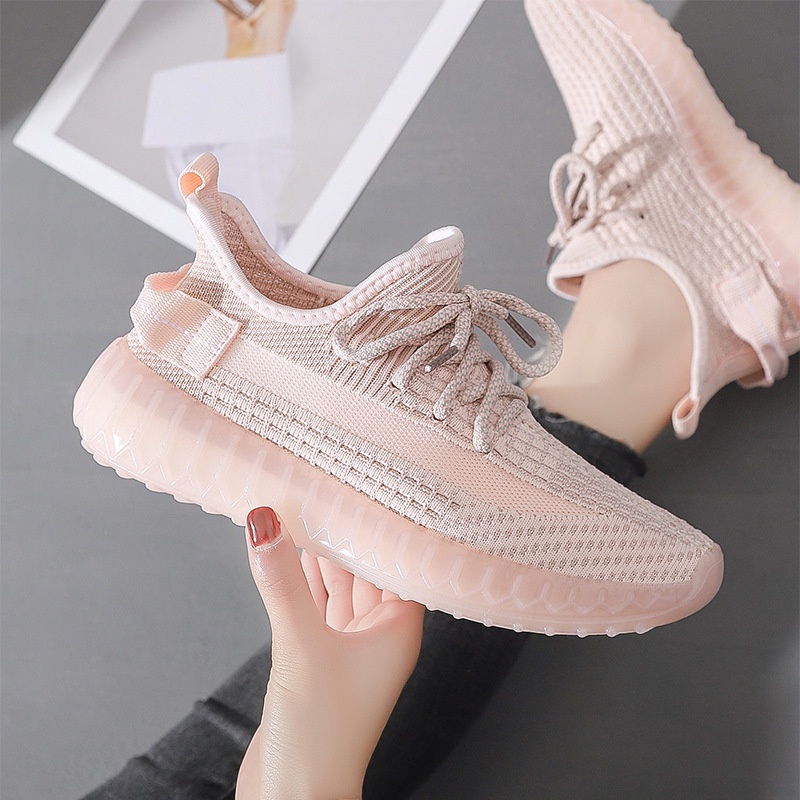 Giày Lười Thể Thao Nữ đế êm Cổ Chun Vải Lưới Thoáng Khísneaker Nữ độn