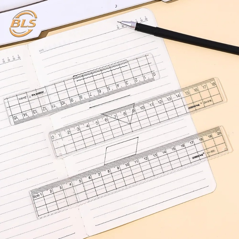 Thước Kẻ Thẳng Bằng Nhựa Trong Suốt 15 / 18 / 20cm | Shopee Việt Nam