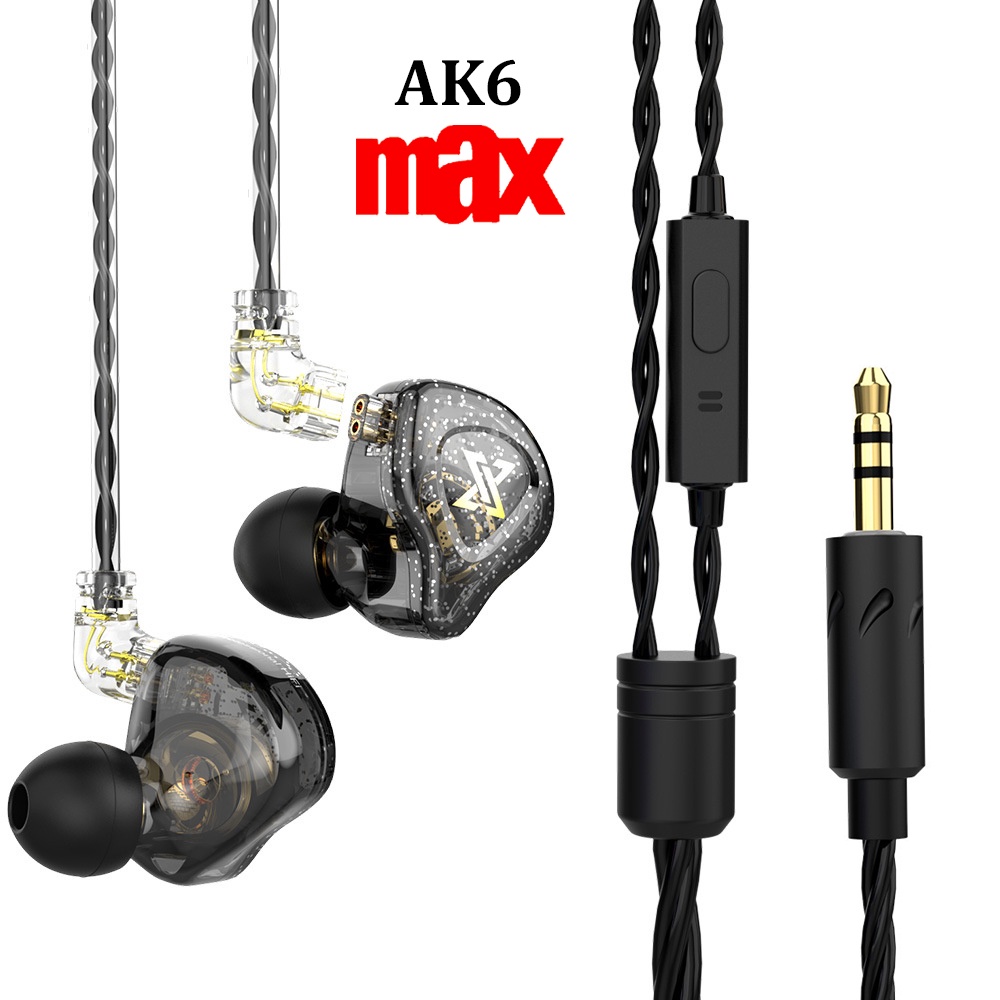 Tai Nghe Nhét Tai QKZ AK6 Pro Max Sport Gaming ( Earphone Chống Ồn, Xem ...