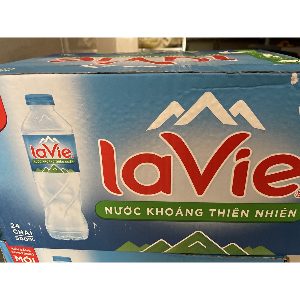 Thùng Lavie 500ml x 24 chai | Shopee Việt Nam